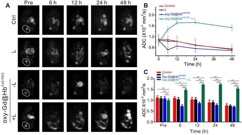 Hemoglobin-mediated biomimetic synthesis of paramagnetic O2-evolving ...